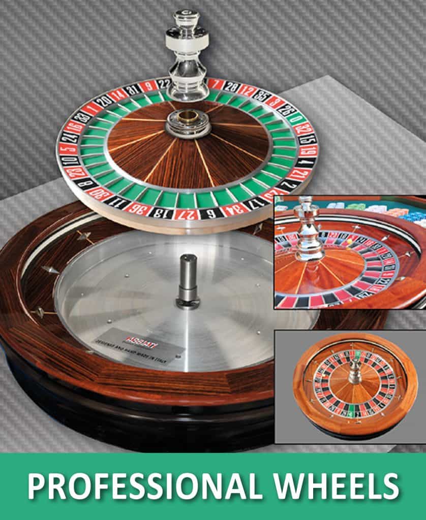 Professional Wheels | ABBIATI CASINO EQUIPMENT