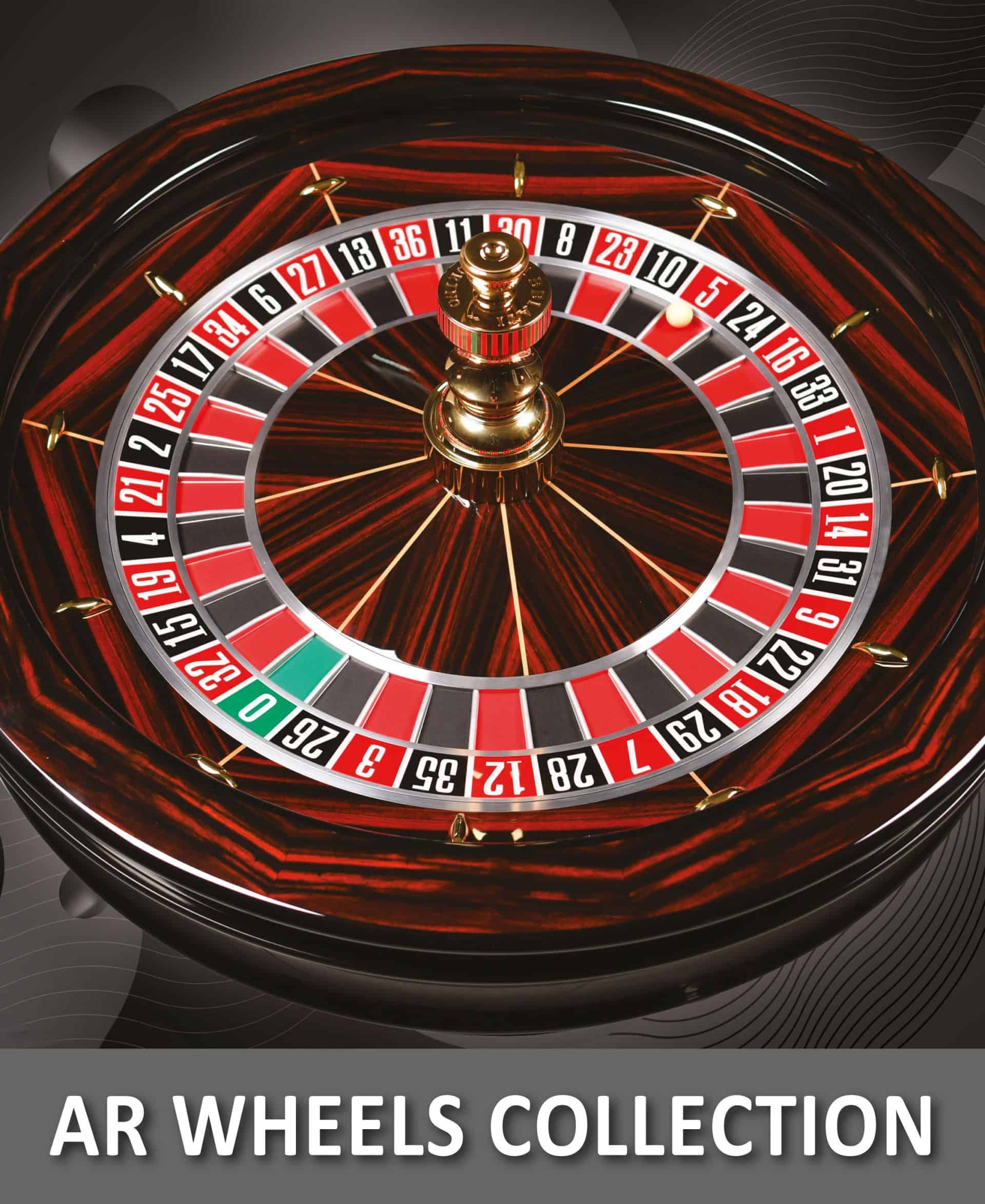 American Roulette Wheels Collection | ABBIATI CASINO EQUIPMENT